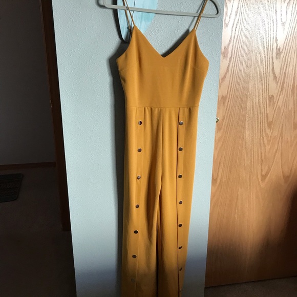 Pants & Jumpsuits | Mustard Jumpsuit | Poshmark